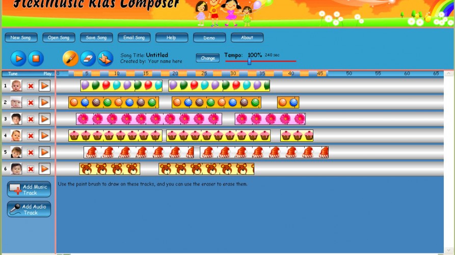 FlexiMusic Kids Composer